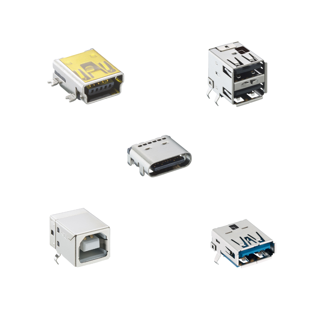 Series 24 | USB & IEEE 1394 Connector