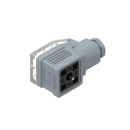 GDME Heavy Duty DIN Standard Field Attachable Connector | GDME 3013 grey
