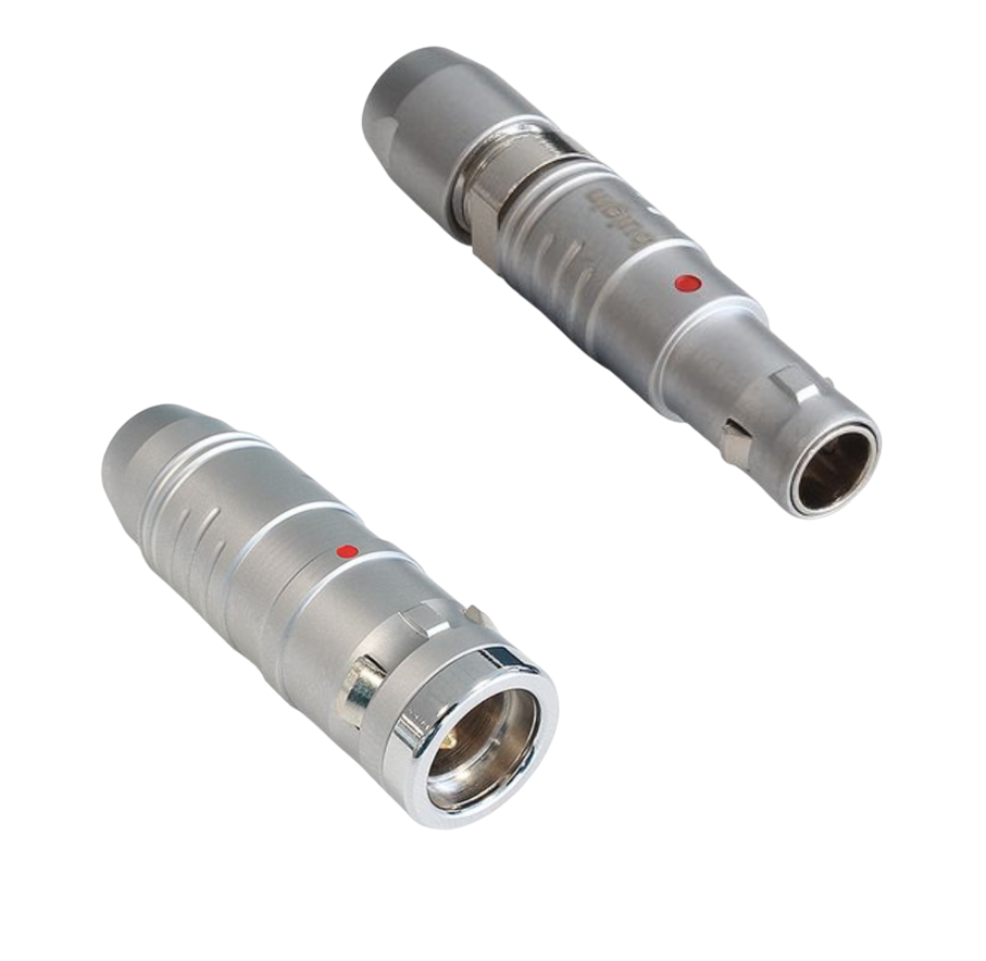 Push-pull connectors for quick locking