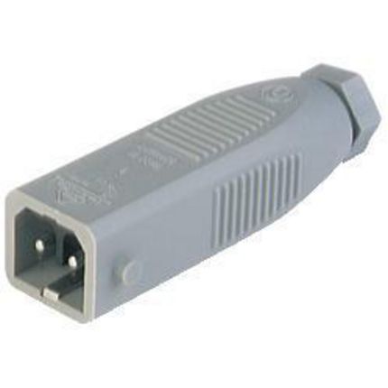 Rectangular Field Attachable Power Connector (ST Series) | STAS 200 V0 grey